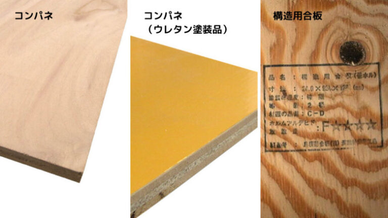 【やさしく解説】合板の種類 | ともぴ建築ラボ